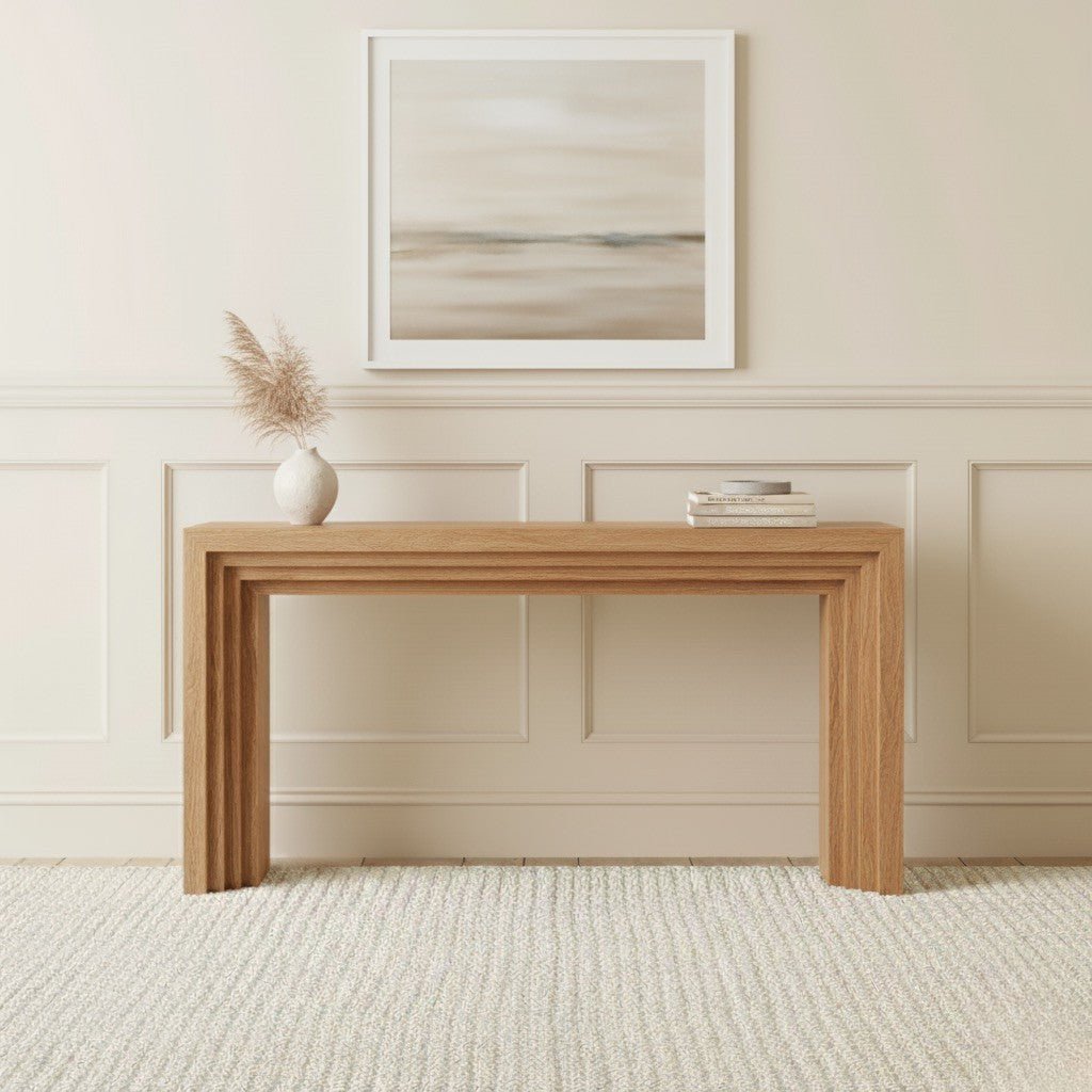Meridian Console Table Oak – Urban Lifestyle Furniture